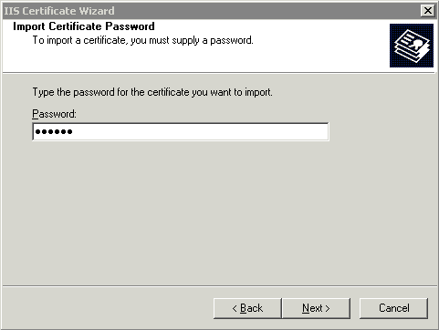 System Configuration - SSL and SSH - SSL - Server Certs - Import and Export